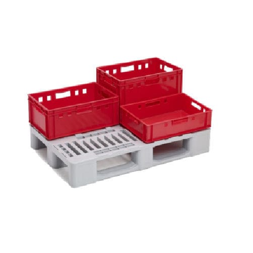 Crate for the food industry - ST64 series - Logimarkt - plastic / HDPE ...