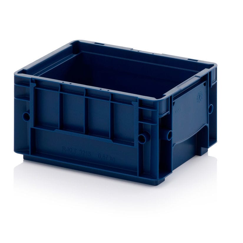 Stackable crate - R-KLT series - Logimarkt - plastic / composite / storage