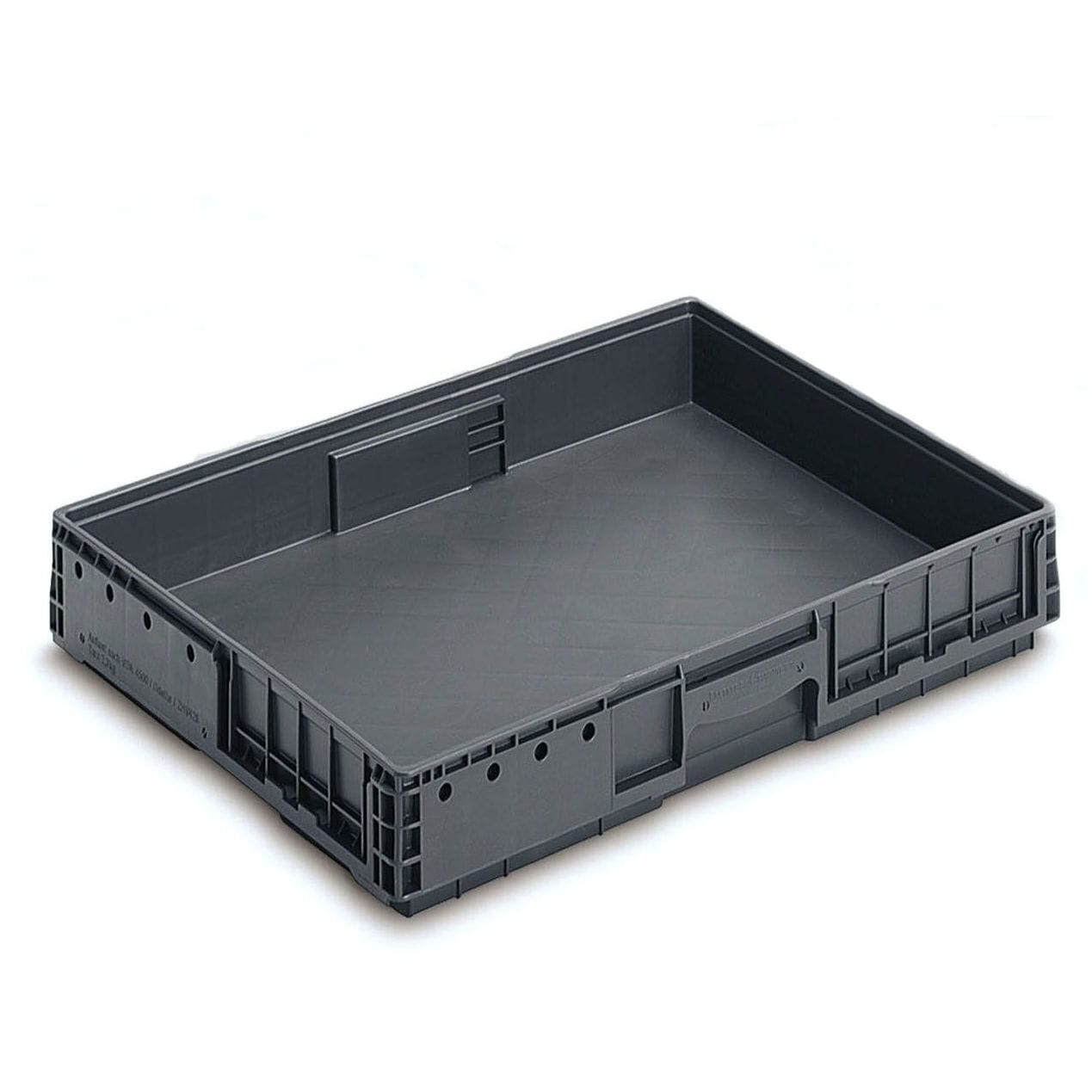 Stackable crate - VDA M-KLT series - Logimarkt - plastic / industrial ...