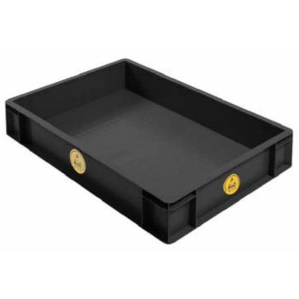 Stackable crate - ESD ST series - Logimarkt - plastic / storage / transport