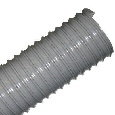 Flexible air duct - PN - SEMA - PVC / for ventilation / abrasion-resistant