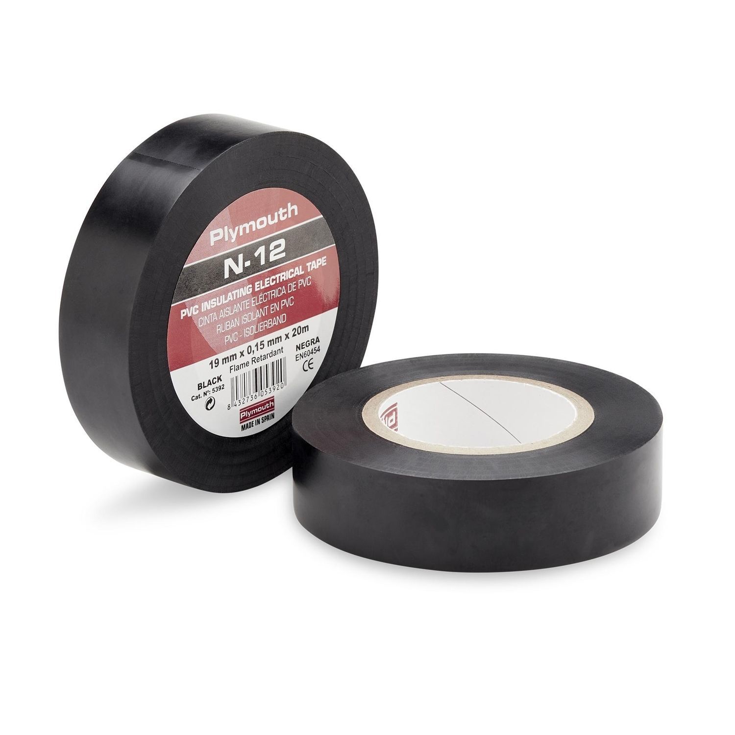 Insulating adhesive tape - N-12 - Plymouth Rubber Europa S.A.U. - PVC ...