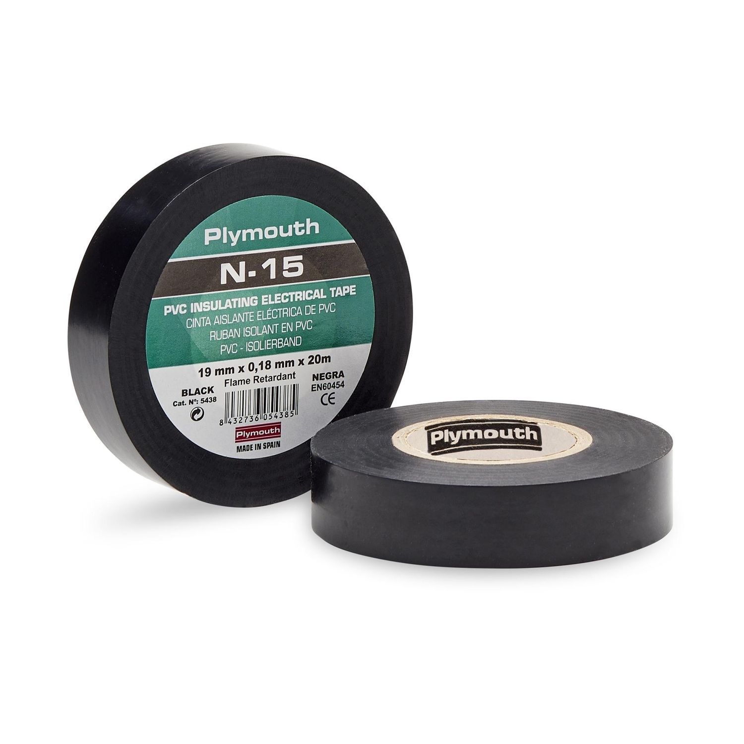 Insulating adhesive tape - N-15 - Plymouth Rubber Europa S.A.U. - for ...