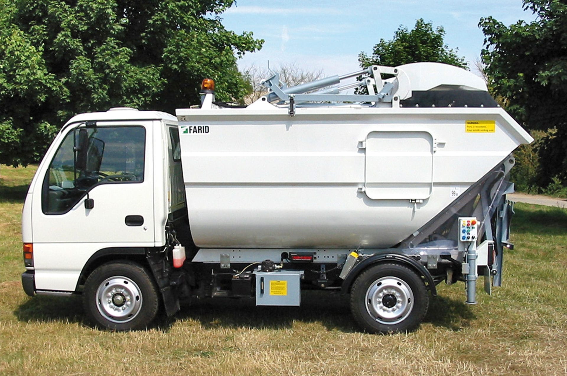 Steel truck tipper - MICRO S - Farid Zoeller group - single-axle