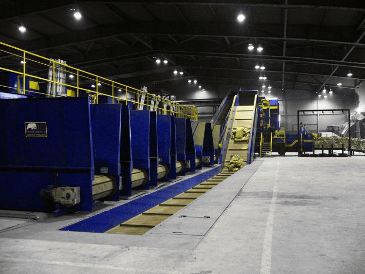 Recycling sorting system - Innovaciones IMABE - optical / manual ...