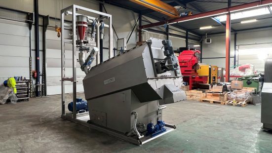 Cylindrical grit separator - MAVITEC GREEN ENERGY BV