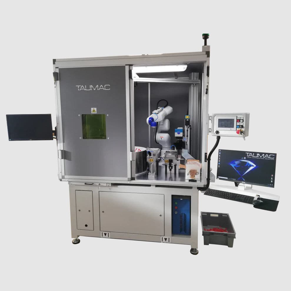 Laser marking machine - Taumac - compact / button / vision system