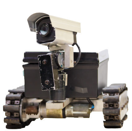 Tracked inspection robot - Instor - remote-controlled / miniature ...