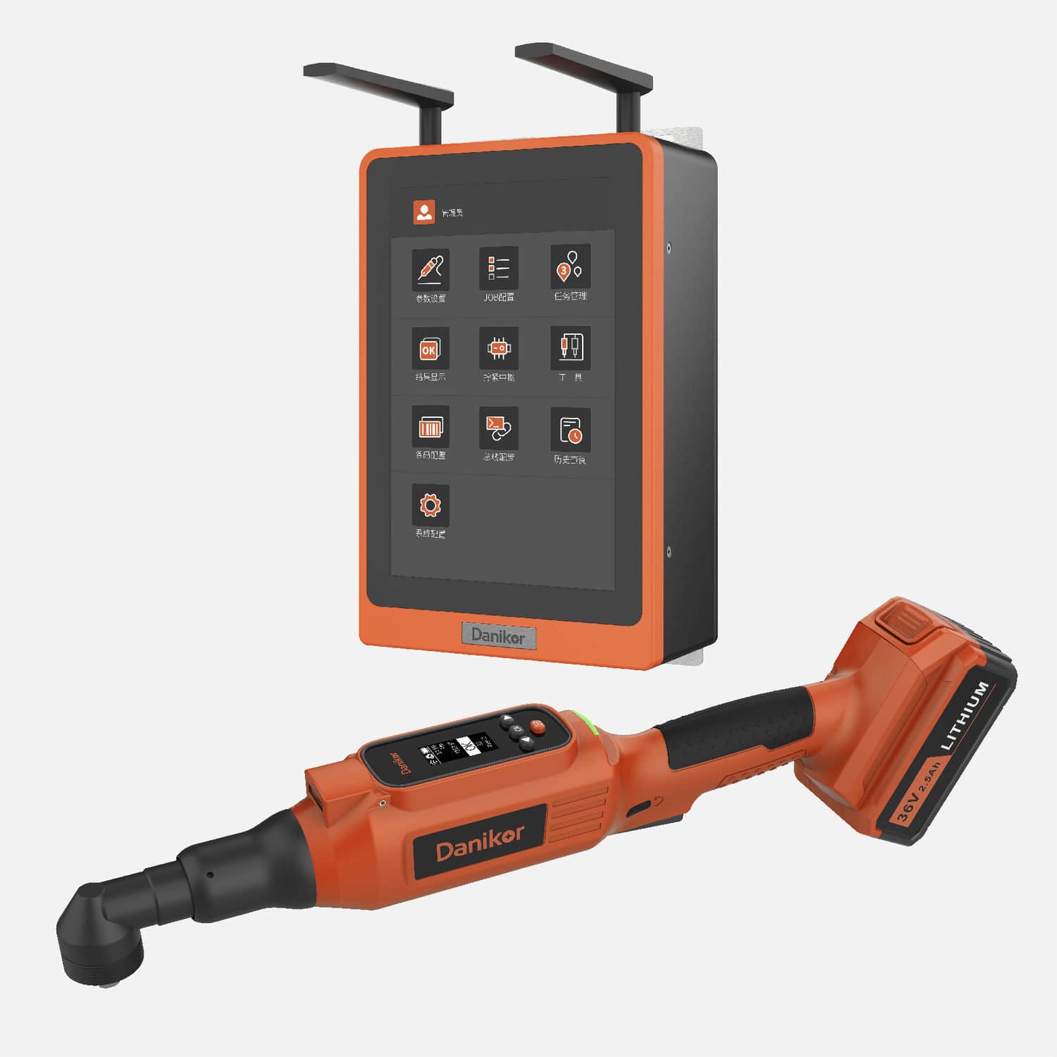 Transducerized electric screwdriver - Angle Type TBD - Wuxi Danikor ...