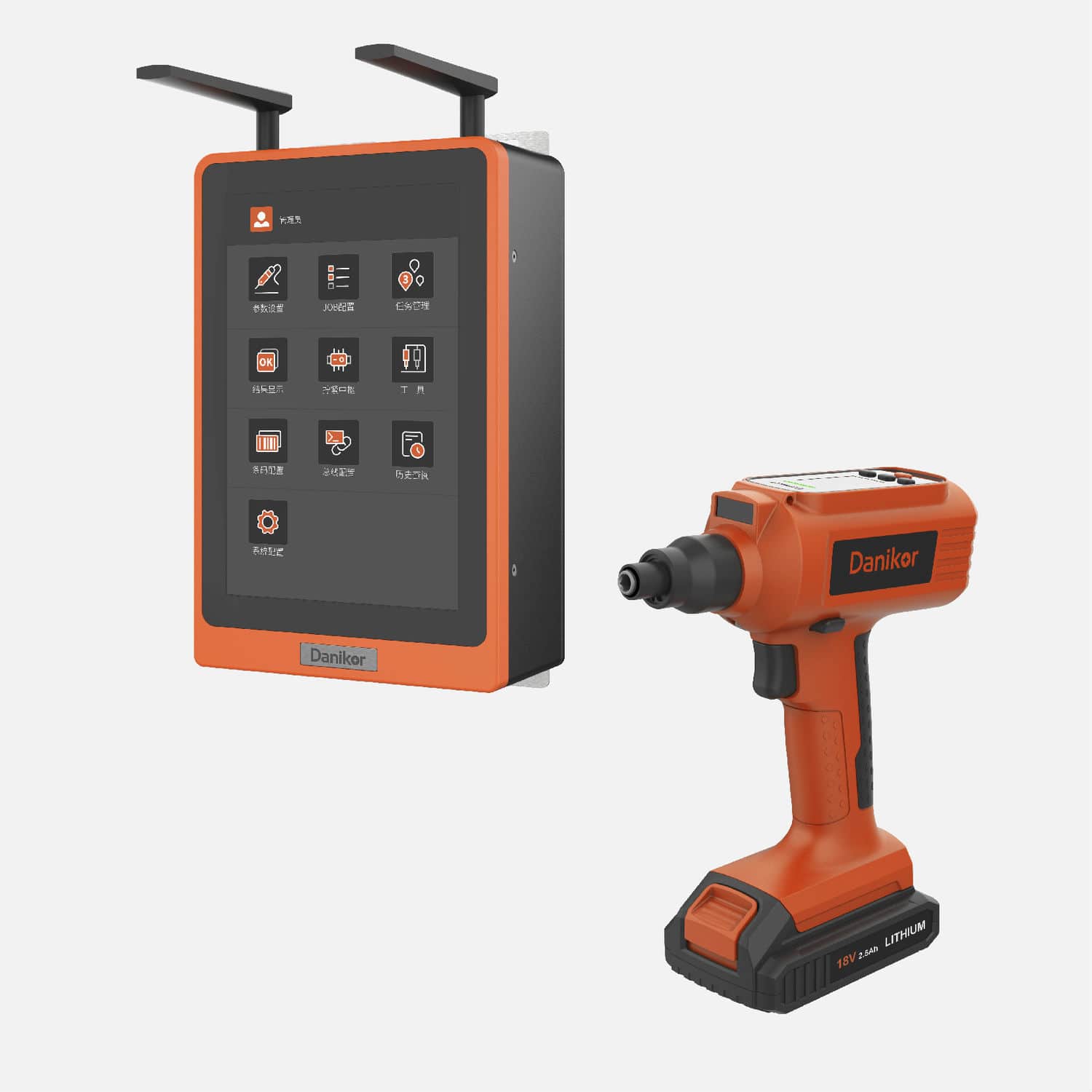 Cordless electric screwdriver - Pistol Type TBD - Wuxi Danikor ...