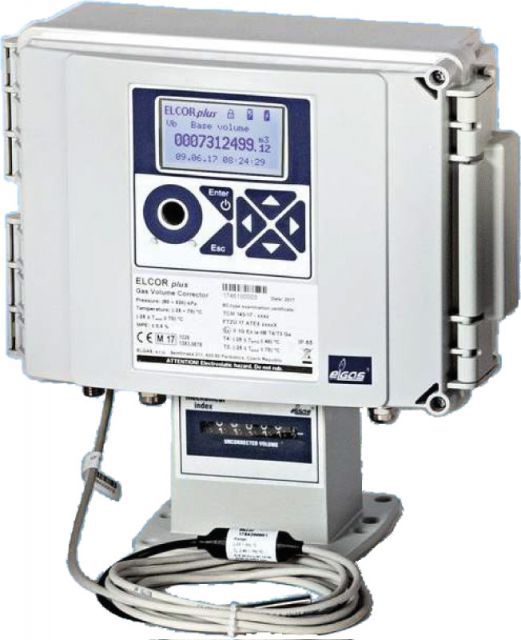 Compact electronic volume converter - ELCORplus - Gascat