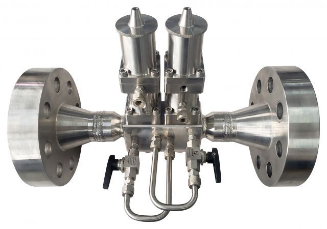 Diaphragm valve - TWIN - Gascat - electrically-actuated / for natural ...