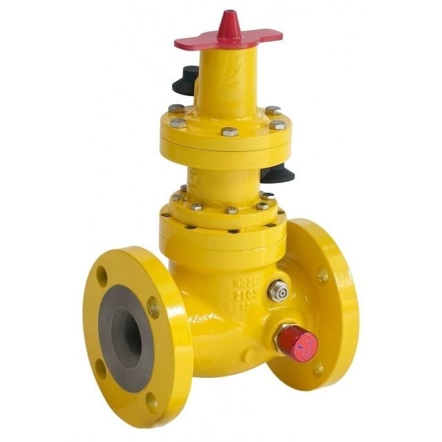 Diaphragm valve - GIPS - Gascat - lever / shut-off / regulating