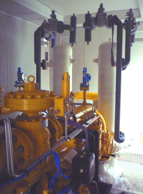 Tubular heat exchanger - GHE-BEU - Gascat - gas/gas / high-pressure