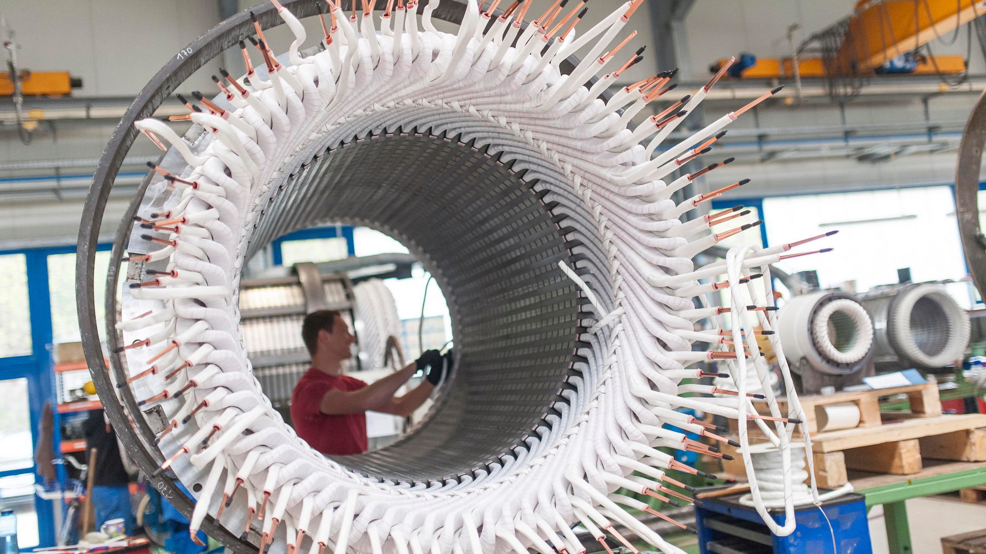 Synchronous permanent magnet motor stator - Partzsch - custom-made ...