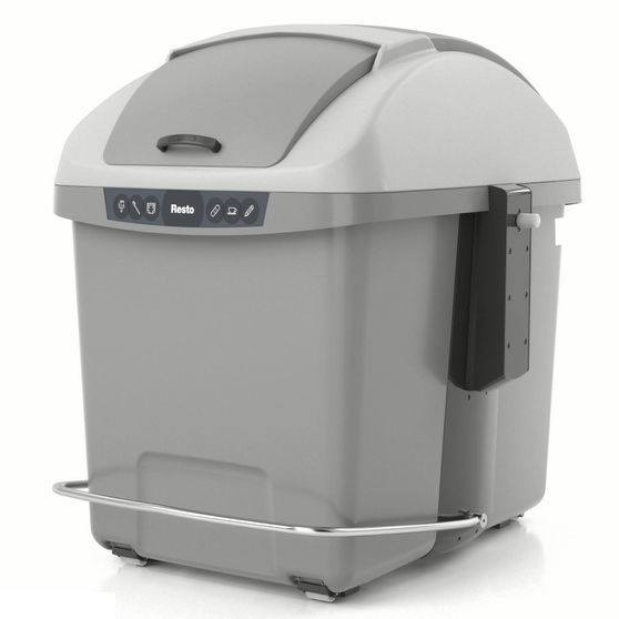 Side-loading waste container - OVAL 2000 - CONTENUR SL - HDPE / smart ...