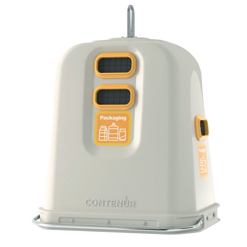 Crane-lift waste container - OPTIK Igloo - CONTENUR SL - HDPE / smart ...
