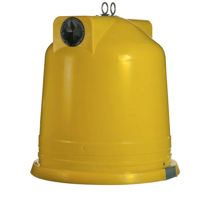 HDPE waste container - Circular Igloo - CONTENUR SL - crane-lift / for ...