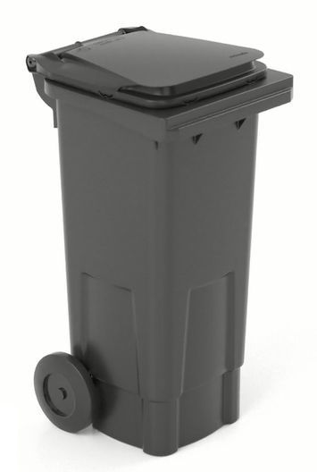 HDPE waste container - C80 - CONTENUR SL - rear loading / for paper ...