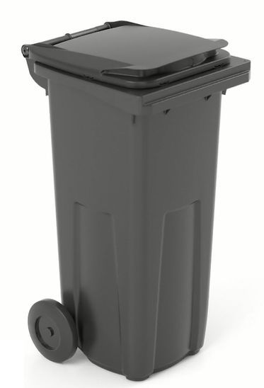 HDPE waste container - C120 - CONTENUR SL - rear loading / for urban ...