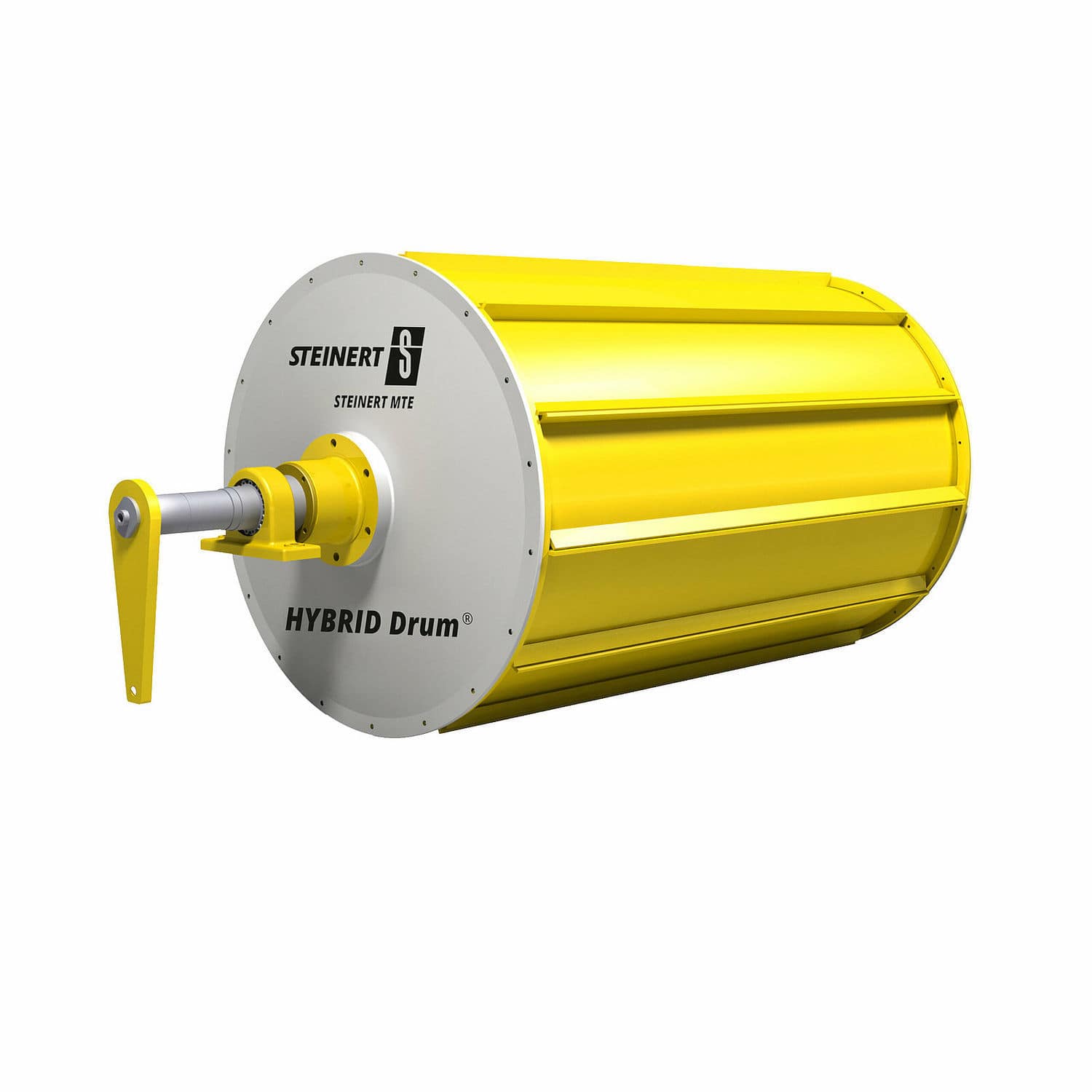 Waste separator - MTE - STEINERT GmbH - drum / electromagnetic / process