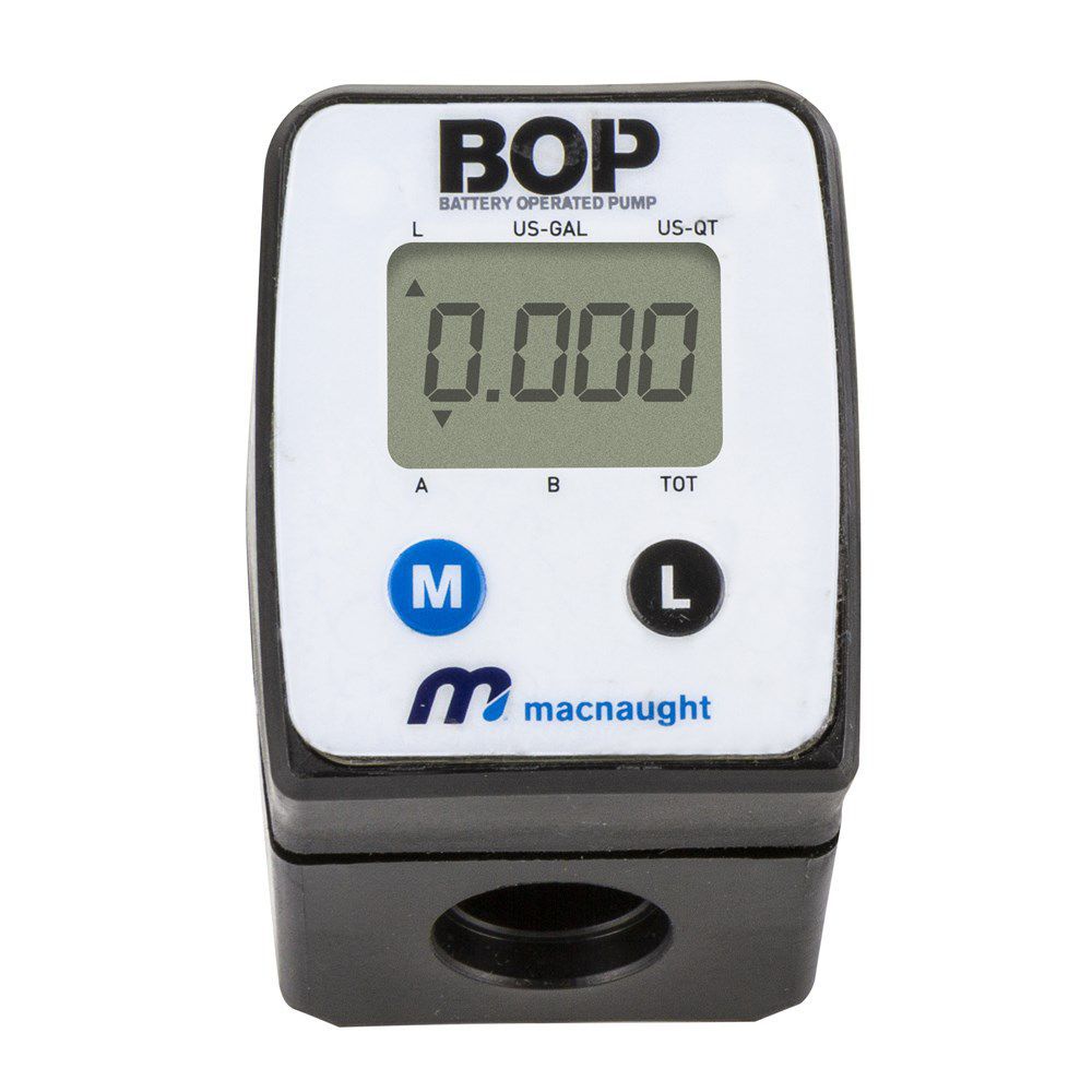 Batch meter - BOP - Macnaught Pty Ltd - digital / IP65 / in-line