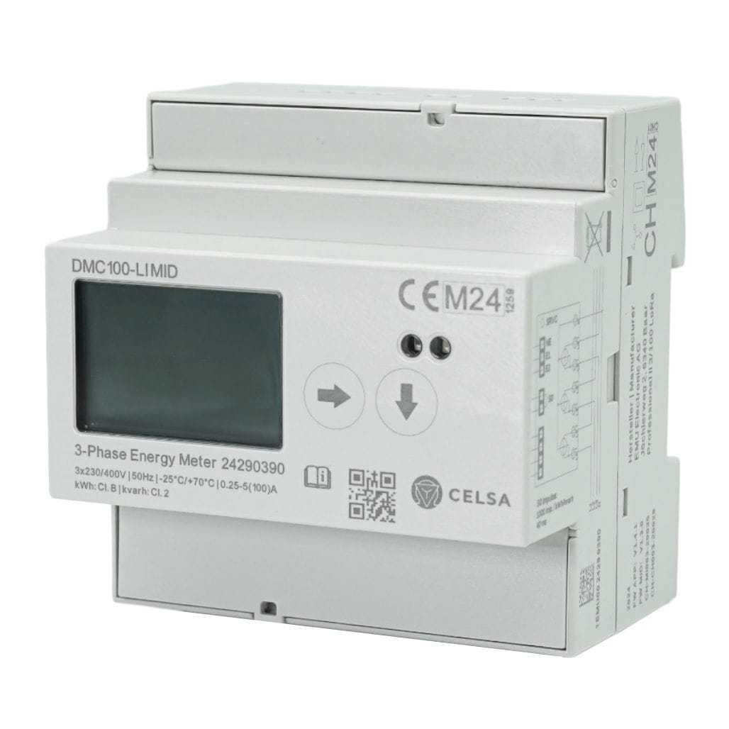 Three-phase electric energy meter - DMC100-LI MID - Celsa Messgeräte ...