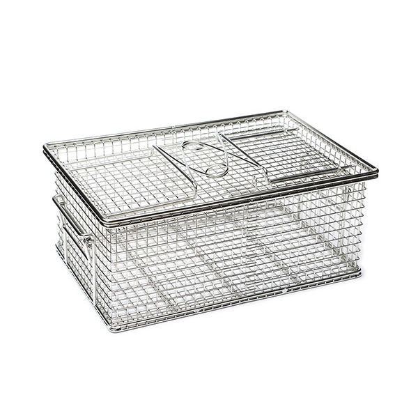 Handling basket - KP.MODULAR - IFP EUROPE - stainless steel mesh / with lid