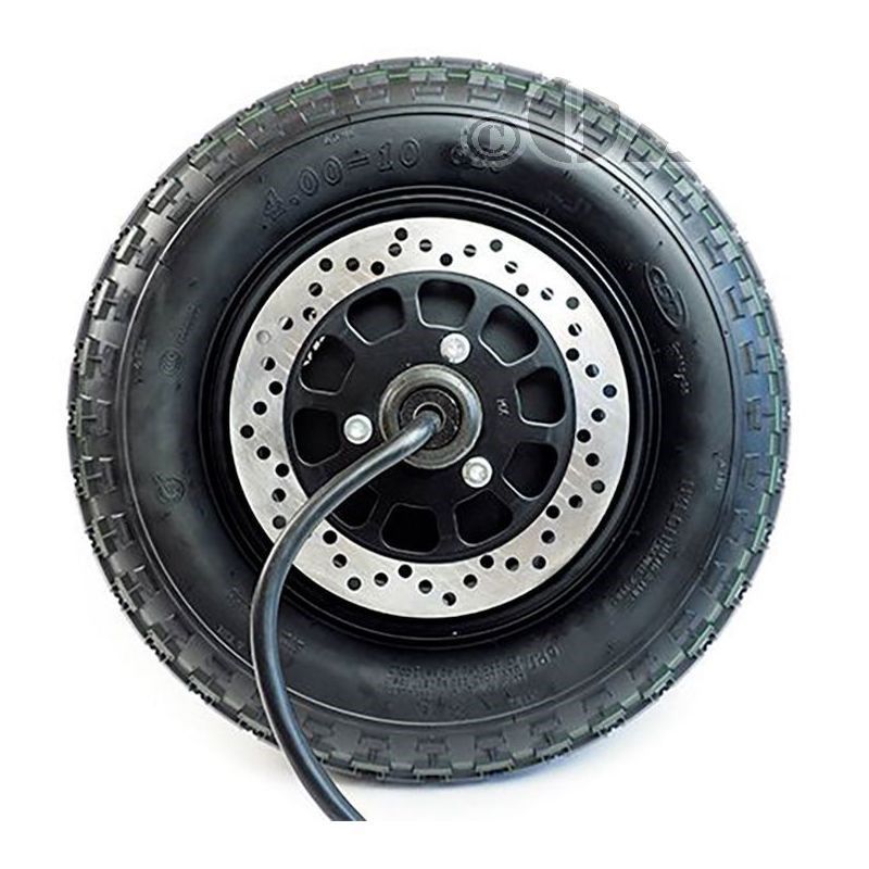 DC wheel motor - 002616 - OZO - brushless / 48 V / robust