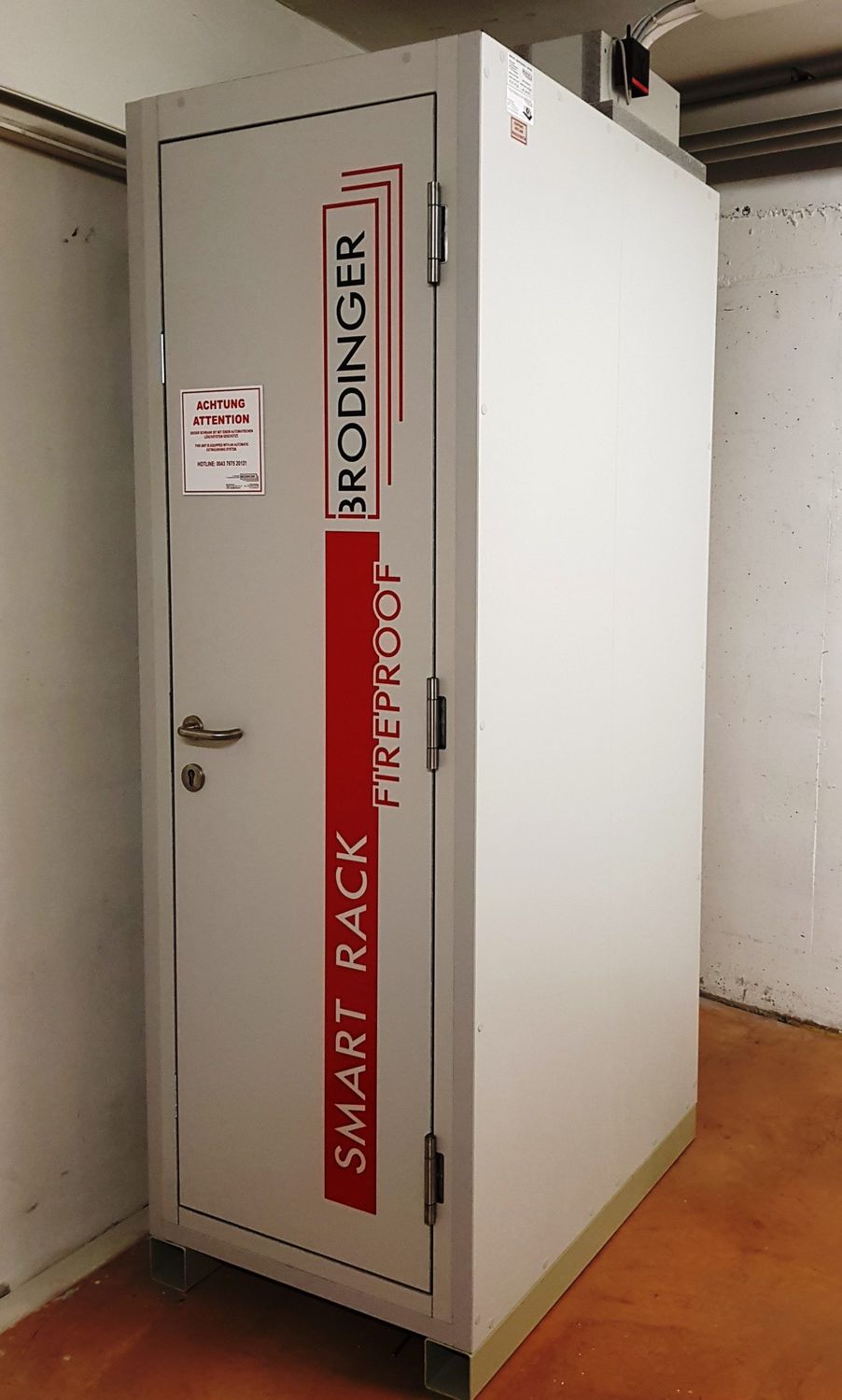 EI 90 server cabinet - SMART RACK - Brodinger IT-Sicherheitstechnik e.U ...