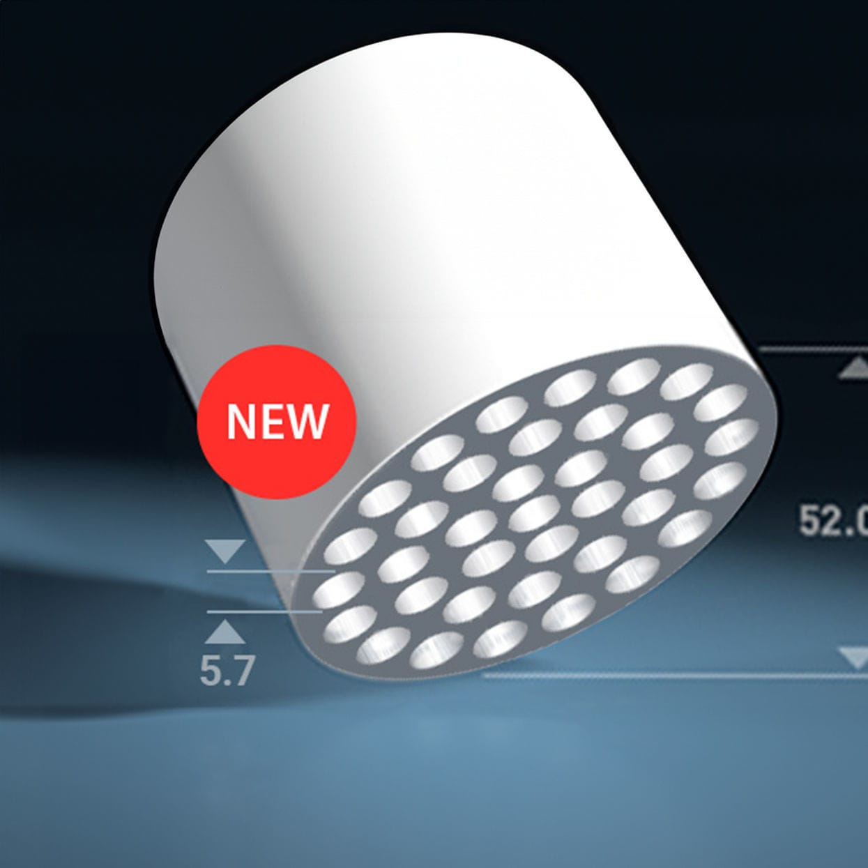 Ceramic diaphragm - Typ 37/5.7 - 1500 - atech innovations GmbH - filter ...