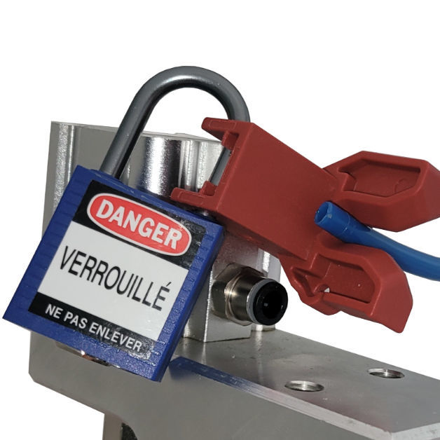 Valve locking device - CAPIOTEC - for safety