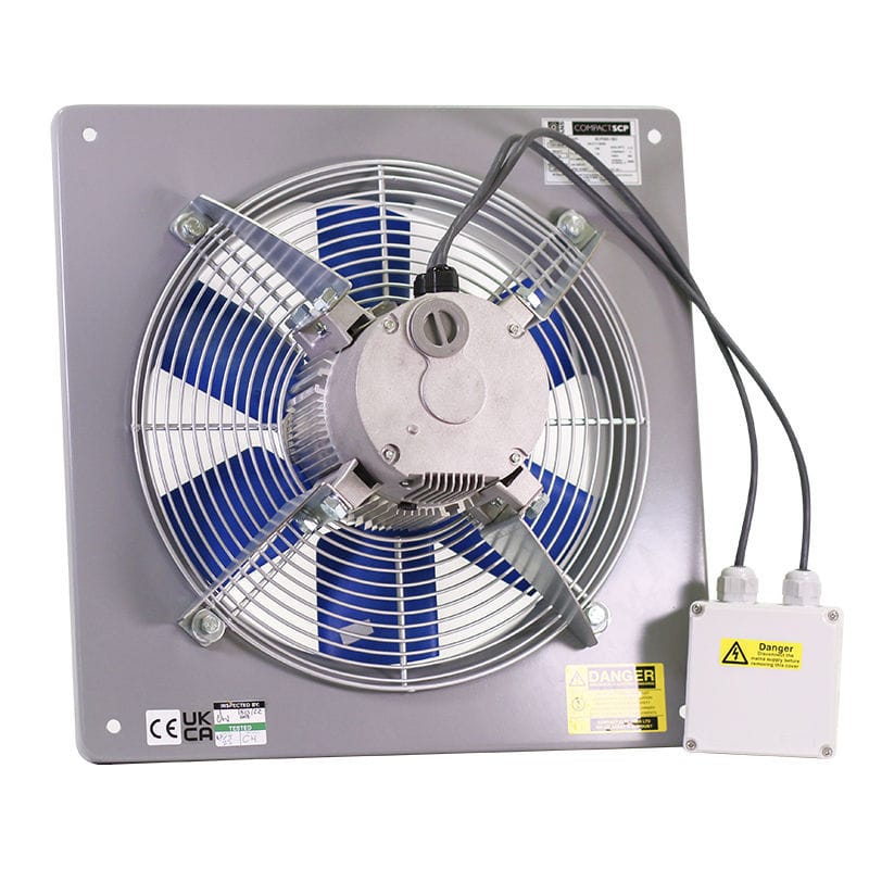 Axial fan - SCP250-1EC - ELTA FANS - for air circulation / EC motor ...