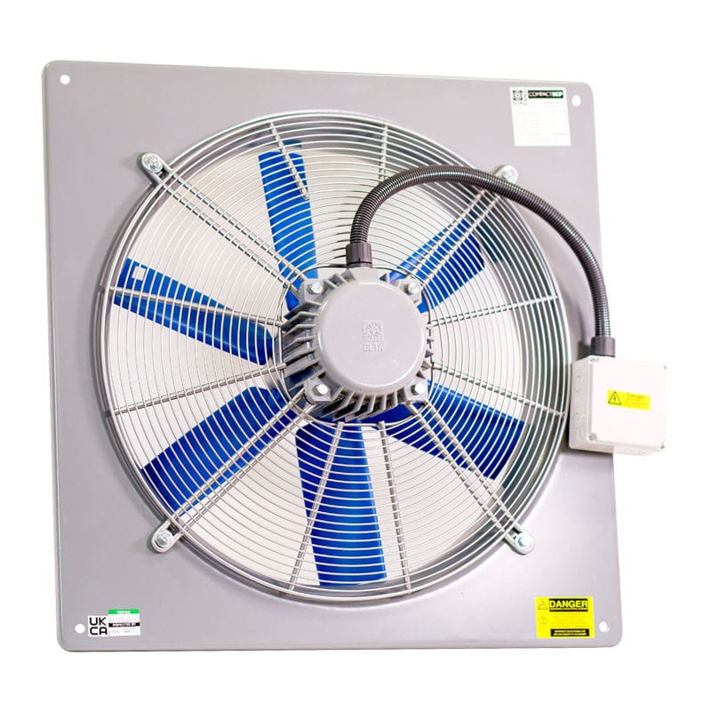 Wall-mounted fan - SCP250/4-3AC - ELTA FANS - vertical / horizontal / IP55