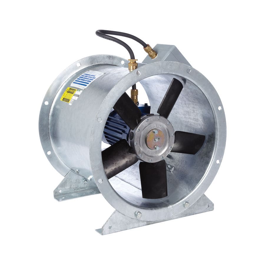 Duct fan - SLCX355/4-3 - ELTA FANS - ATEX / axial / cooling