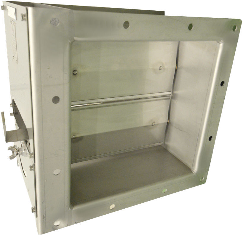 Flow control air damper - VCD - Wozair - isolation / manual / pneumatic
