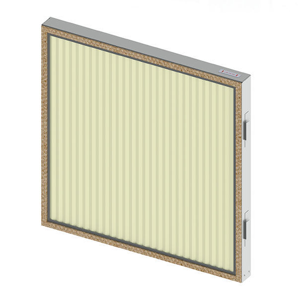 Air filter - Veotec FP5 - Wozair - dust / panel / pressure