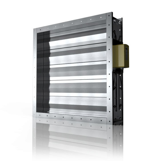 Rectangular fire damper - MFD - Wozair