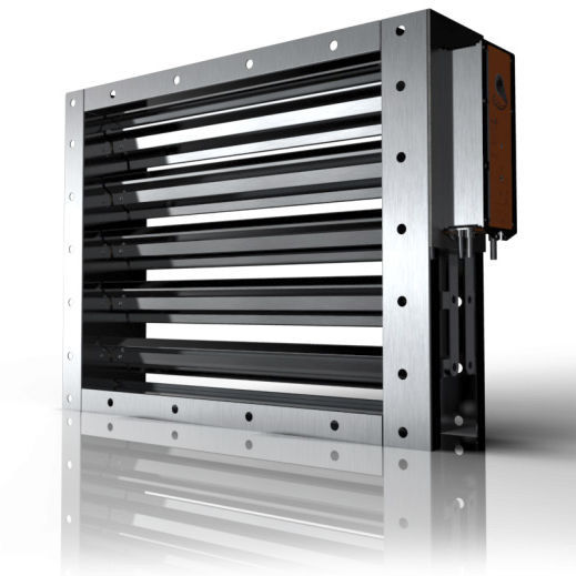Rectangular fire damper - LFD - Wozair