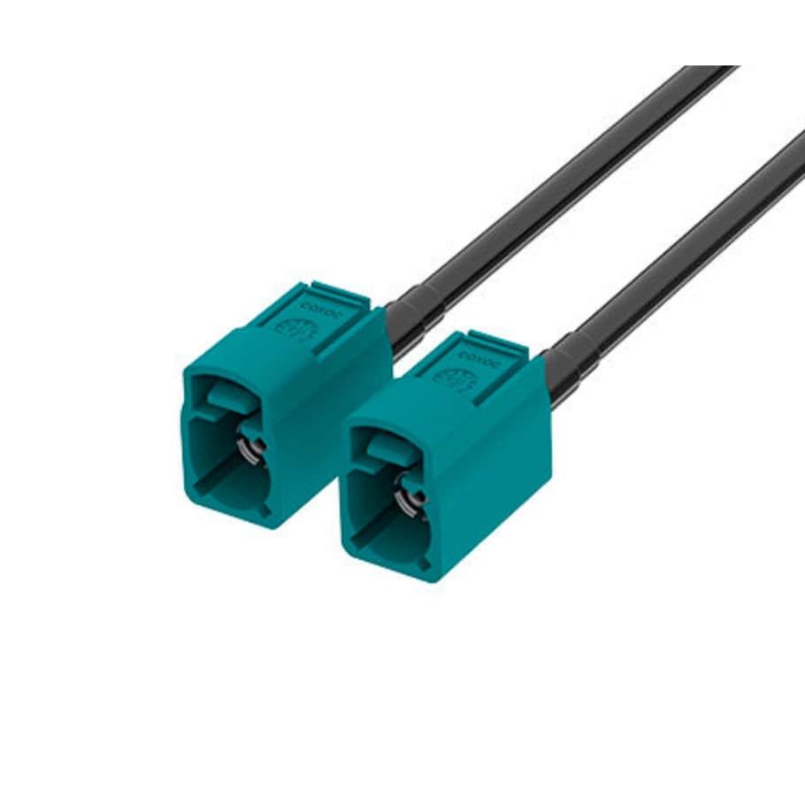 FAKRA cable assembly - FR-1J1J-100X01 - ATTEND Technology Inc. - coaxial / straight / for ...