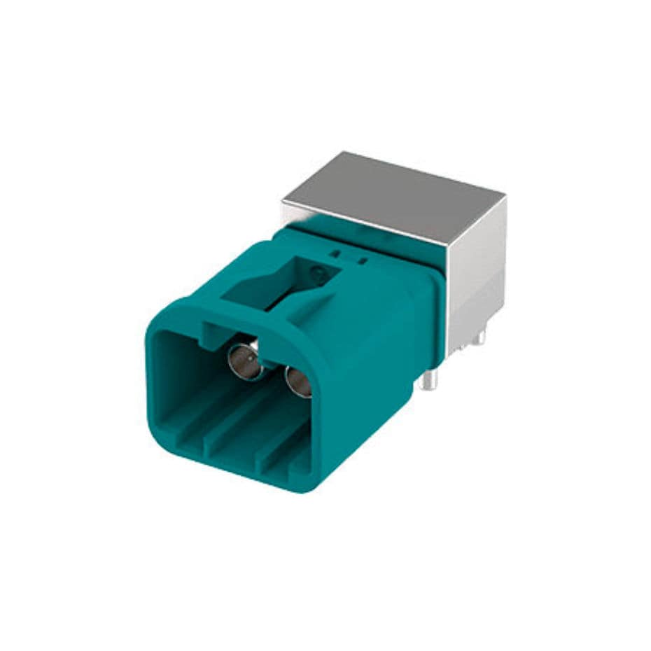 Mini FAKRA connector - 230B-PXX01 - ATTEND Technology Inc. - data / RF / PCB