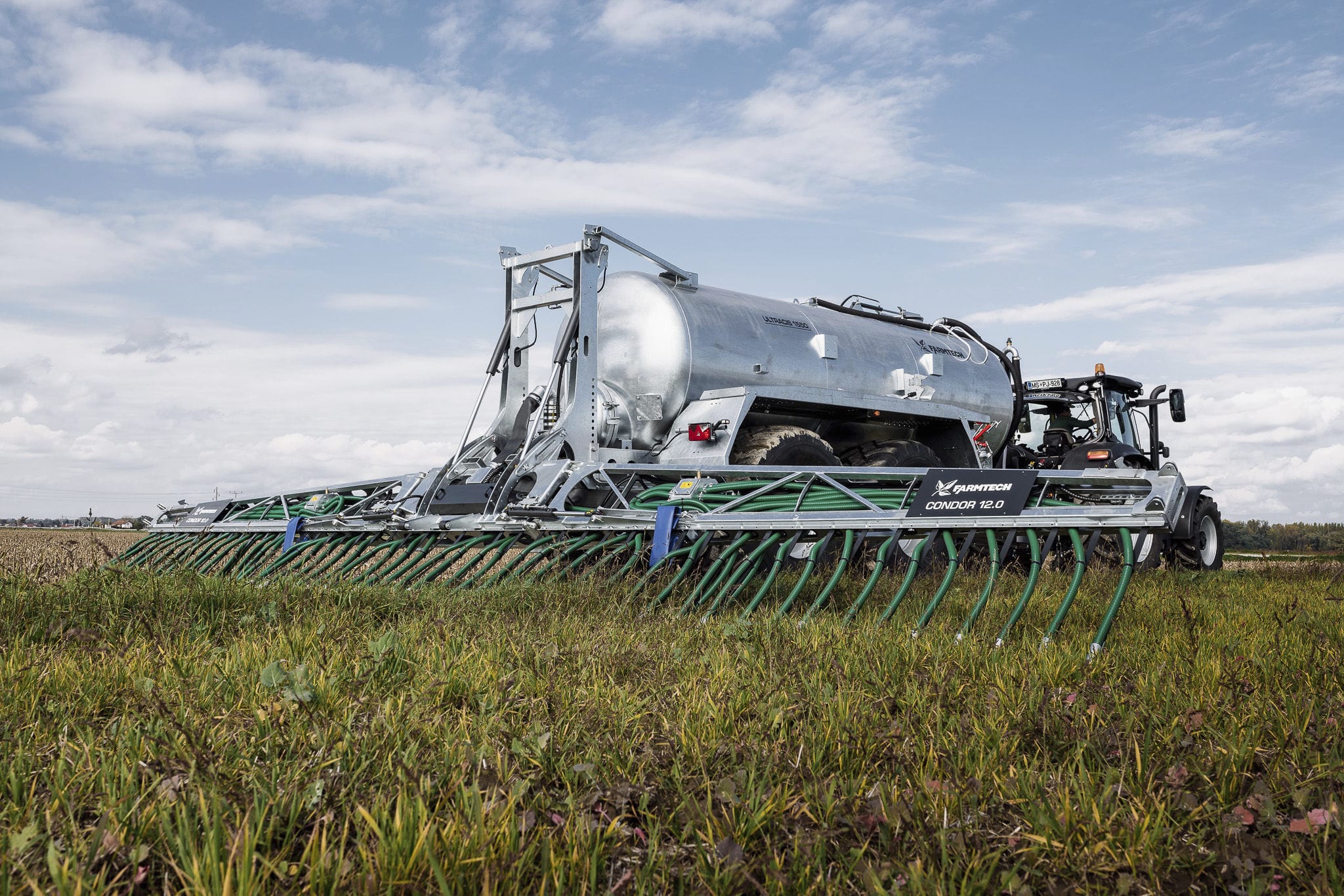 Water tanker - Ultracis 1550 - Farmtech - single-axle