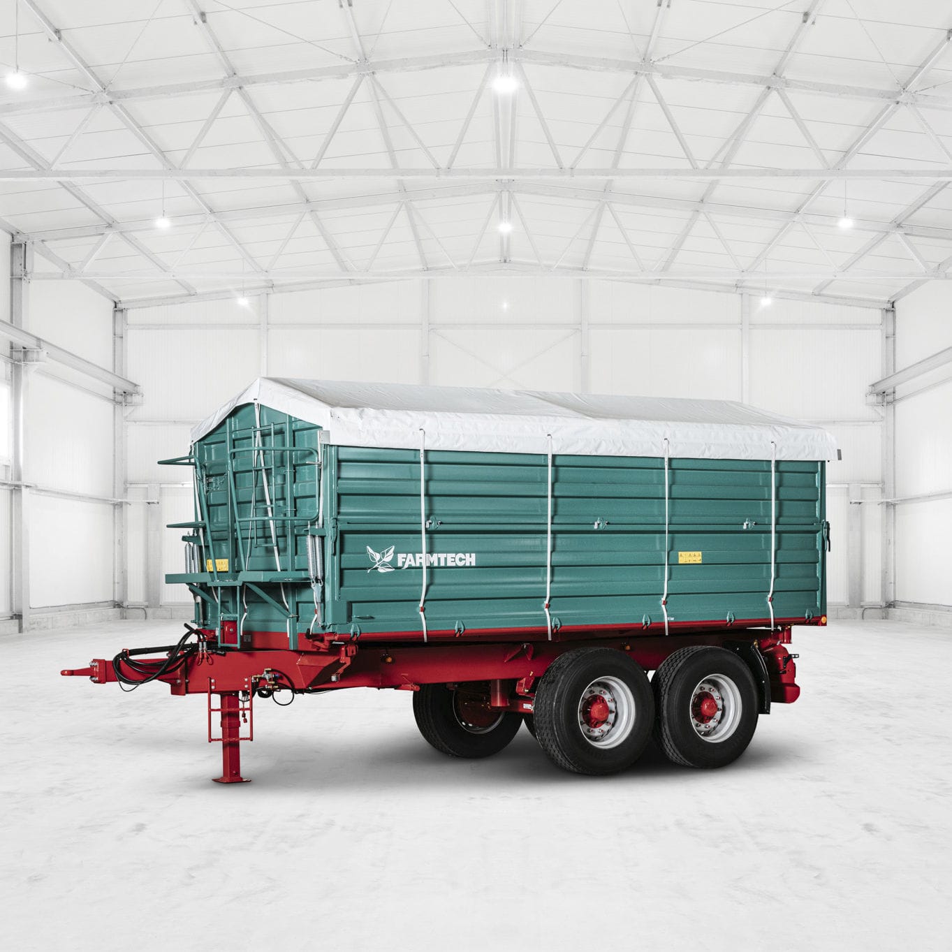 Equipment trailer - TDK 1800 - Farmtech - platform / for cargo / tandem