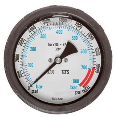 Bourdon tube pressure gauge - RKG-100 - HYTORC-TECHNOLOGIES GMBH ...
