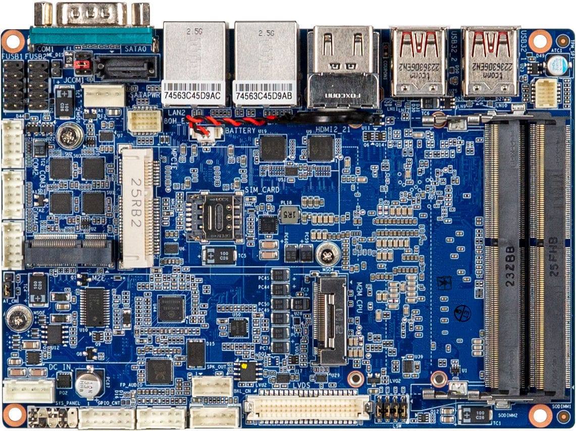 3.5" SubCompact SBC - QBiP-1255A - GIGAIPC - ATX / 12th Generation ...