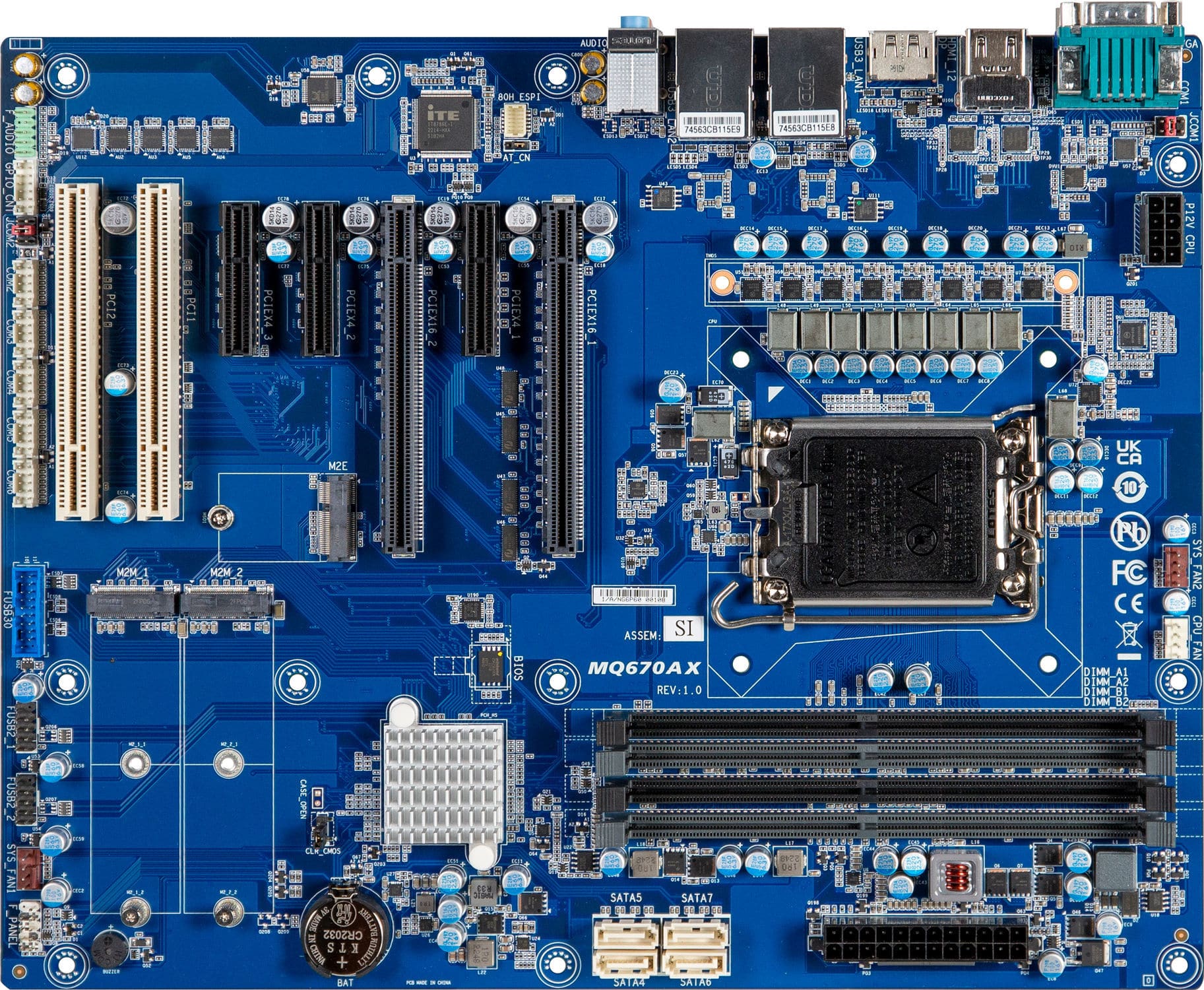 ATX motherboard - ATX-Q670A - GIGAIPC - Intel® Celeron® / Intel ...
