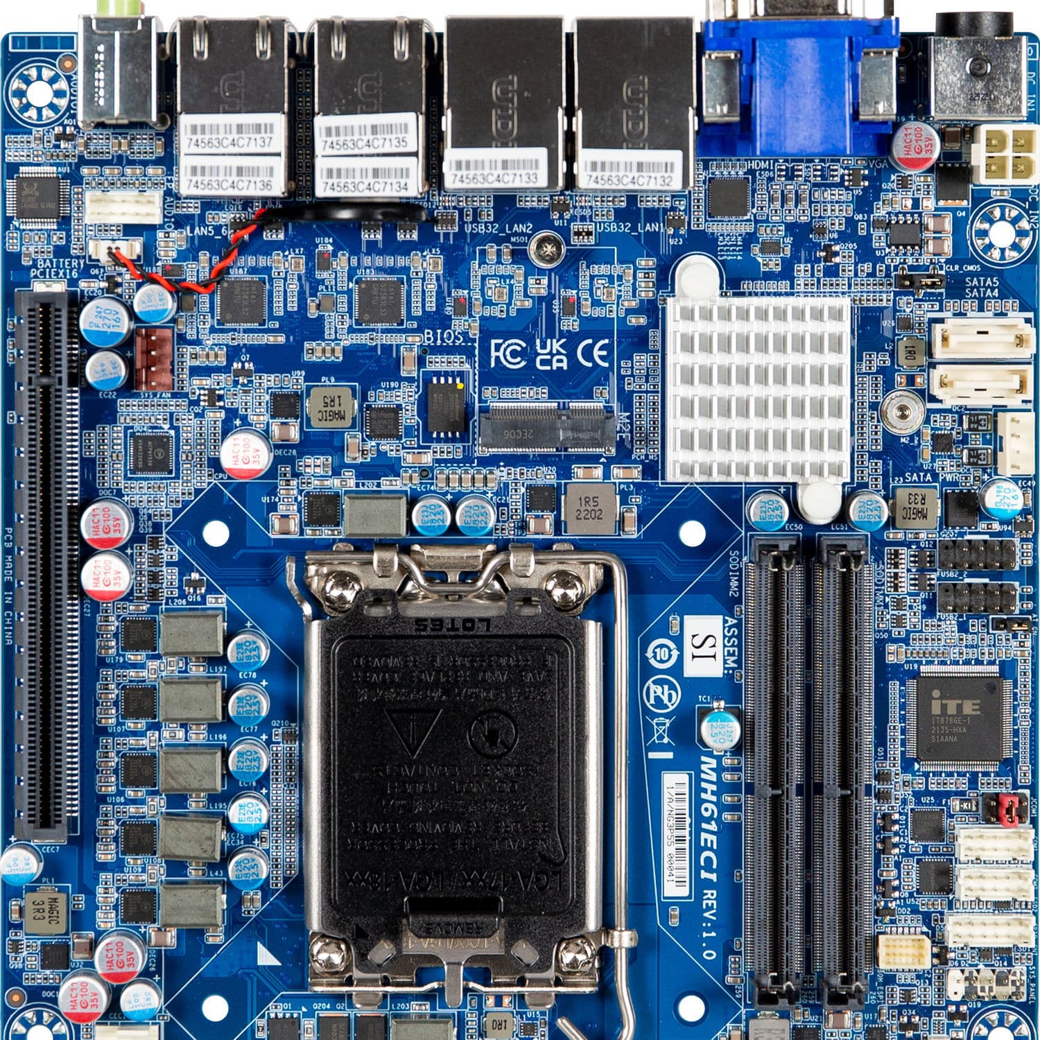 Mini-ITX motherboard - mITX-H61EC - GIGAIPC - Intel® Core i5 / Intel ...