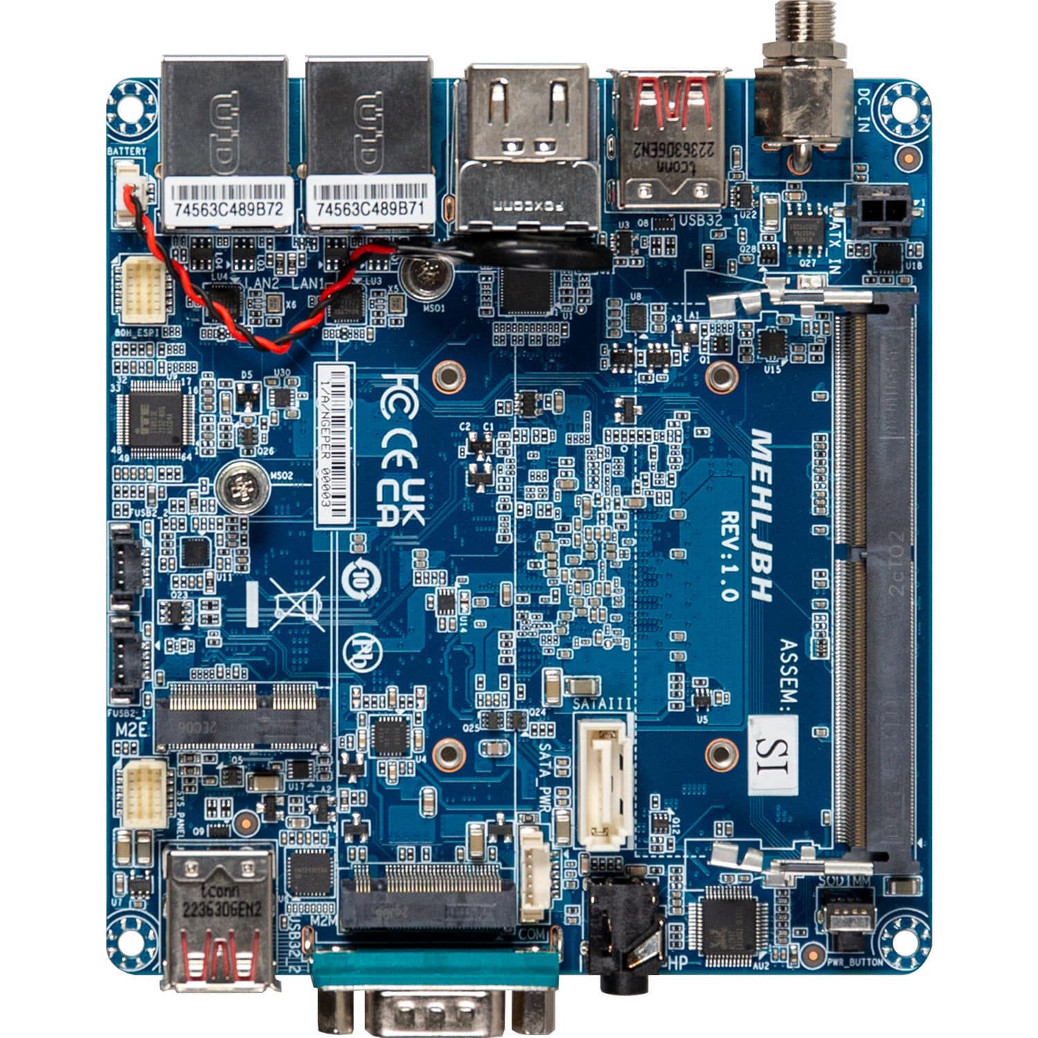 AT motherboard - QBi-6412B - GIGAIPC - Intel® Celeron® J6412 / INFINEON ...