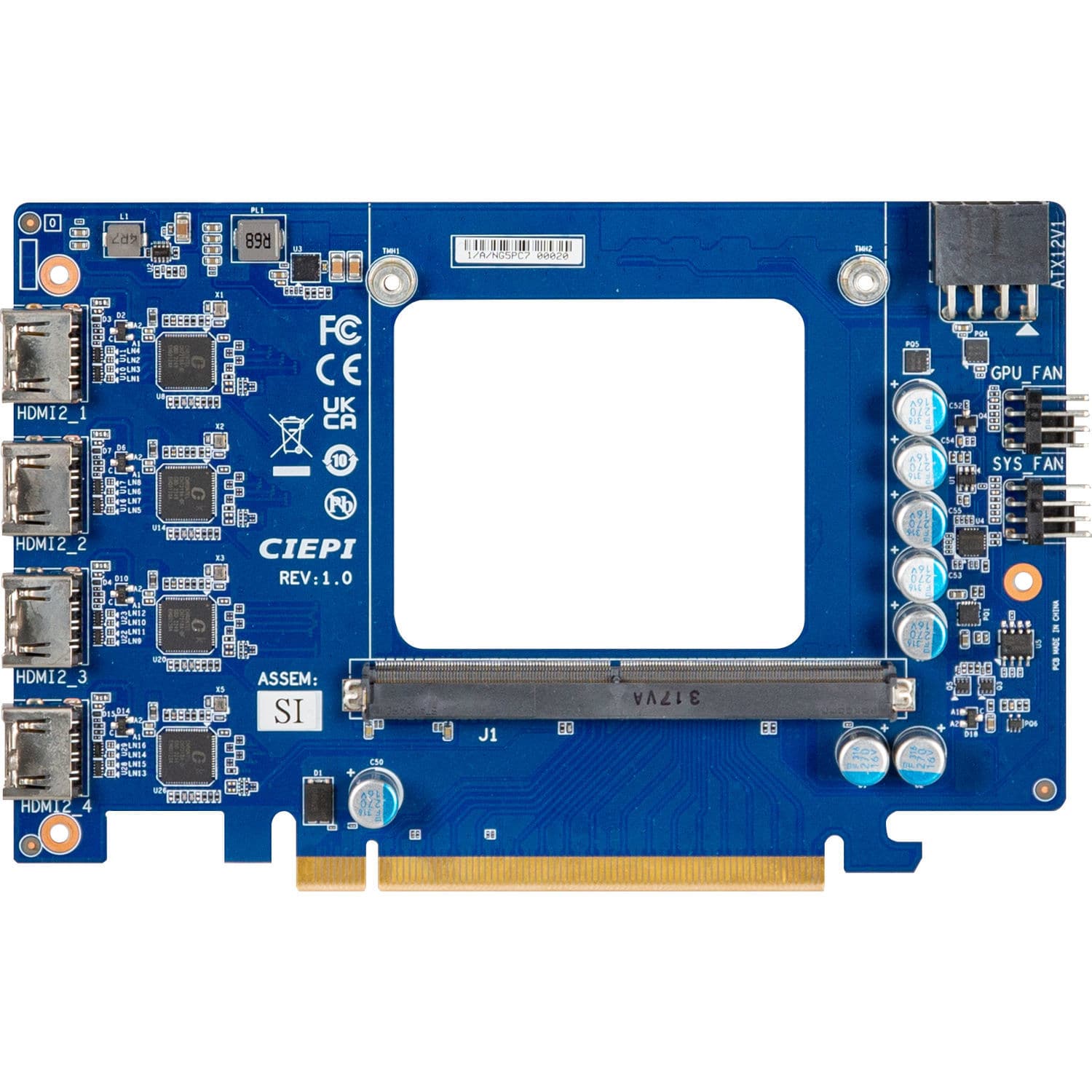 PCI Express graphics card - CIEPI-SI - GIGAIPC - PCIe / MXM