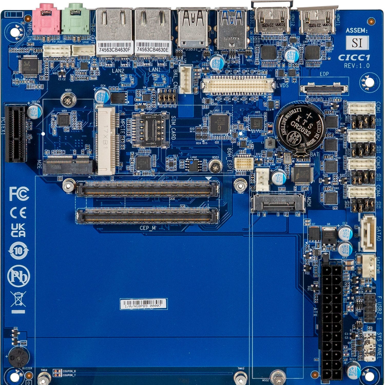 Evaluation board - E6-EVBA - GIGAIPC